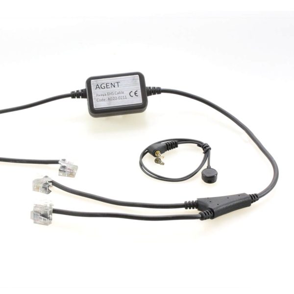 Agent EHS Cable For Avaya 1400, 1600 And 9600 - Agent Headsets UK